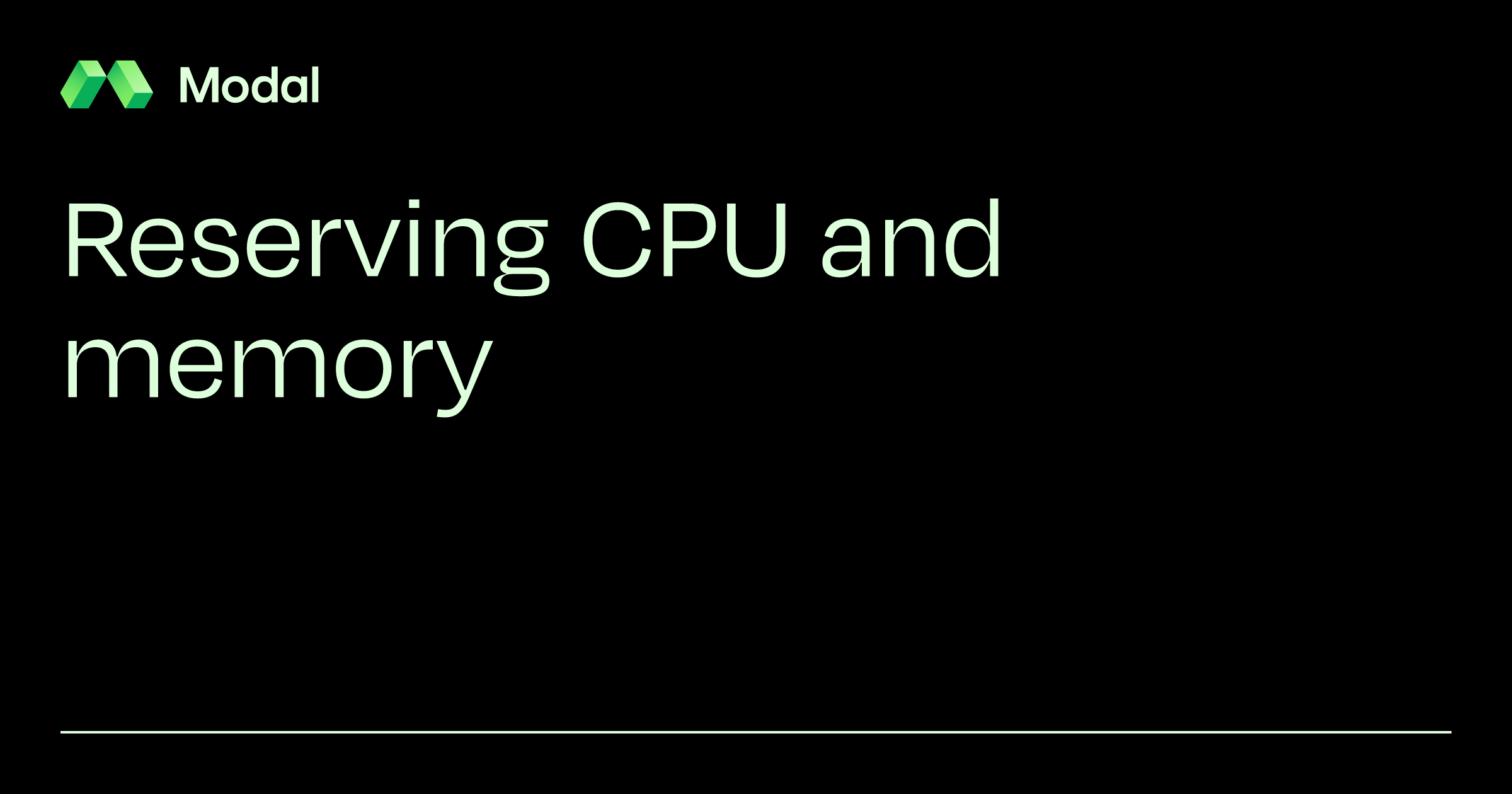 Reserving Cpu And Memory Modal Docs 2034