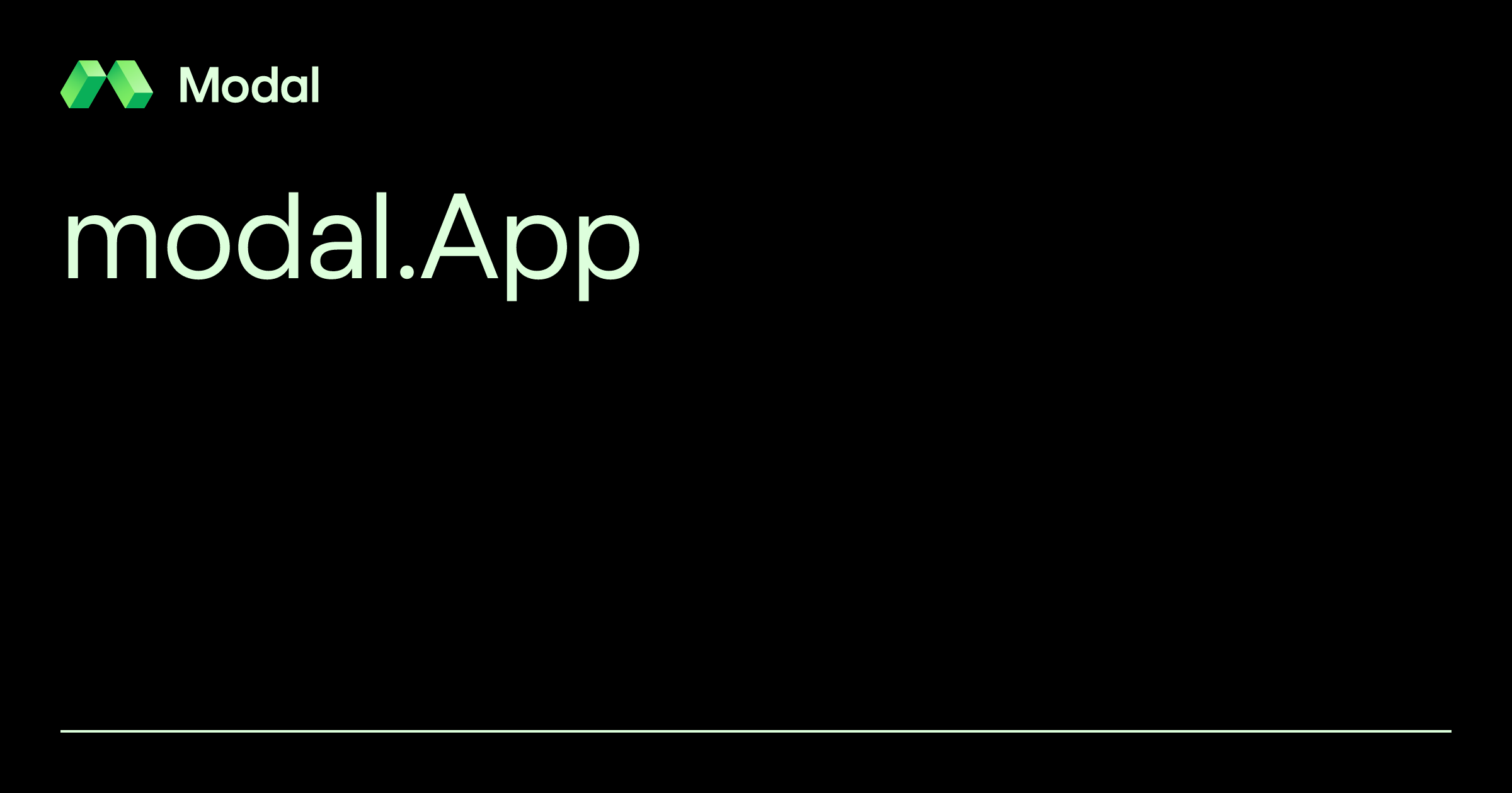 modal.App | Modal Docs